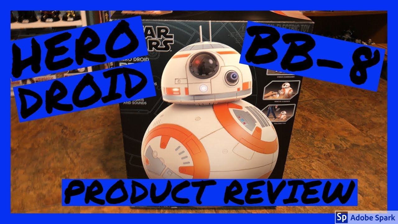Star Wars Hero Droid BB-8 from Spin Master Toy Review - YouTube