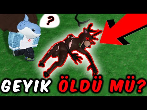 🔴CANLI -  GEYİK ÖLDÜ MÜ ? ROBLOX ORMANDA 99 GECE EN SON GÜNCELLEME ?