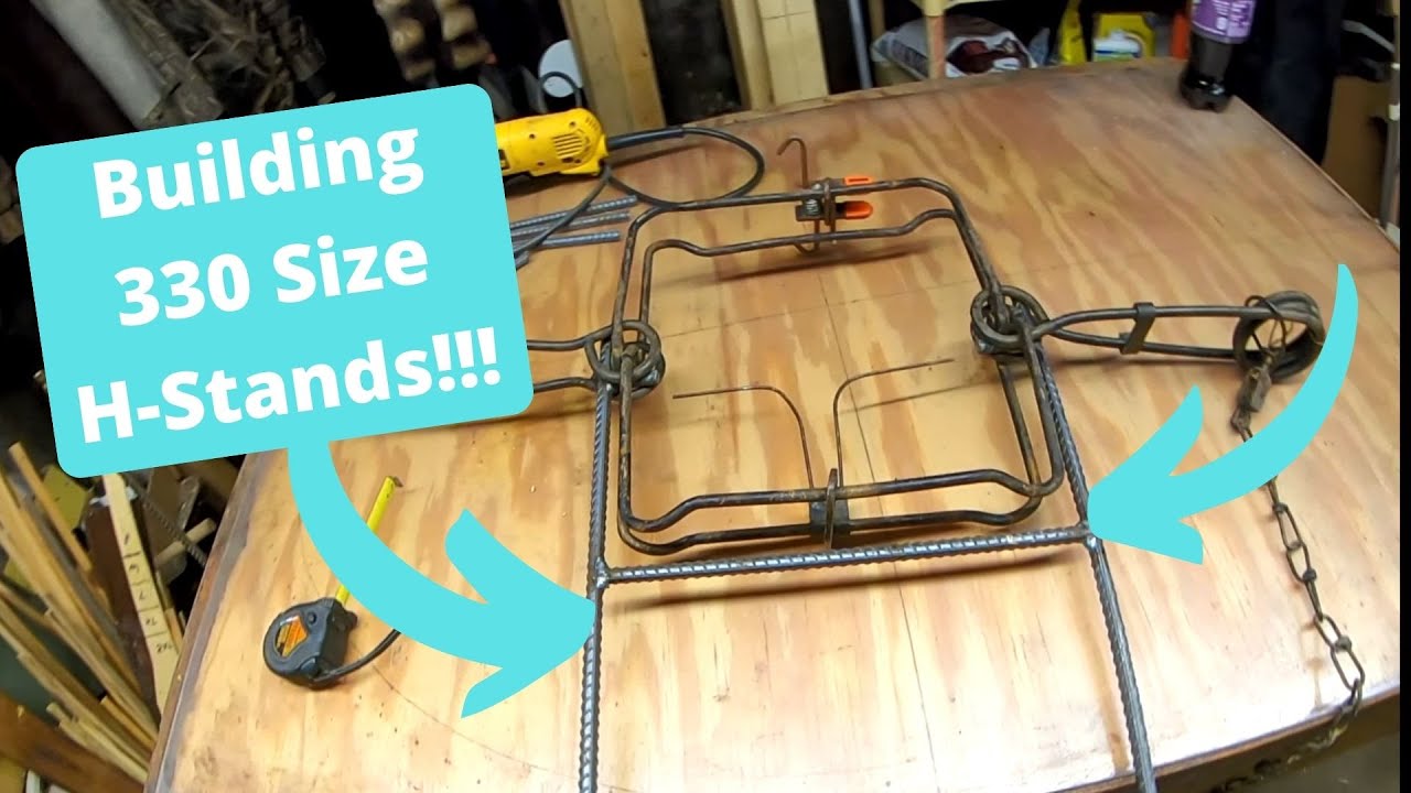 In The Fur Shed - Building Beaver 330 H-Stands - YouTube