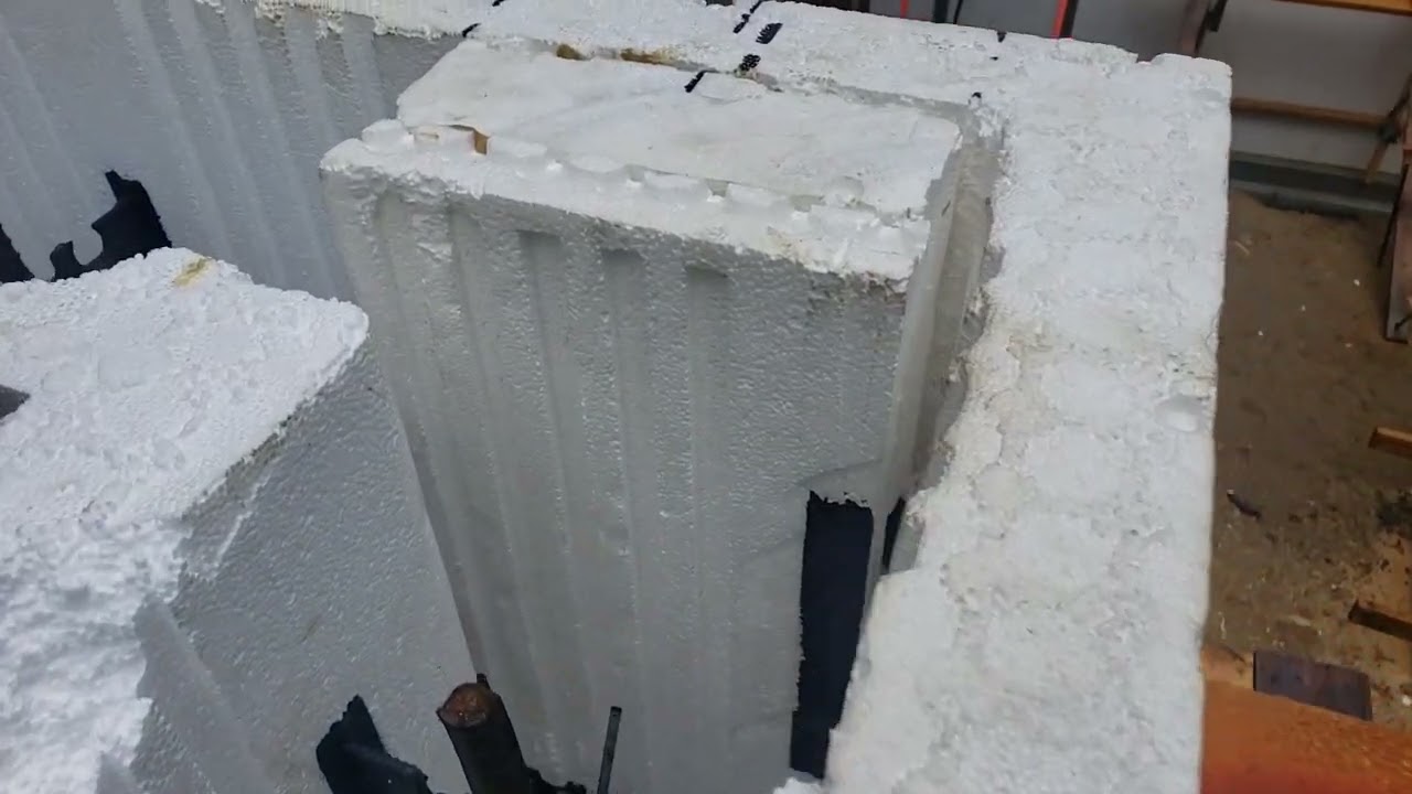 Basement Support Beam Pockets Beam Pocket In An ICF Foundation System