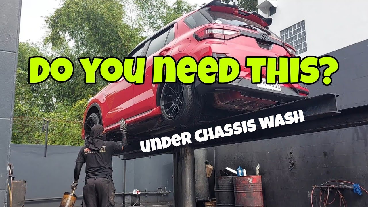 UNDERCHASSIS WASH TOYOTA RAIZE - YouTube
