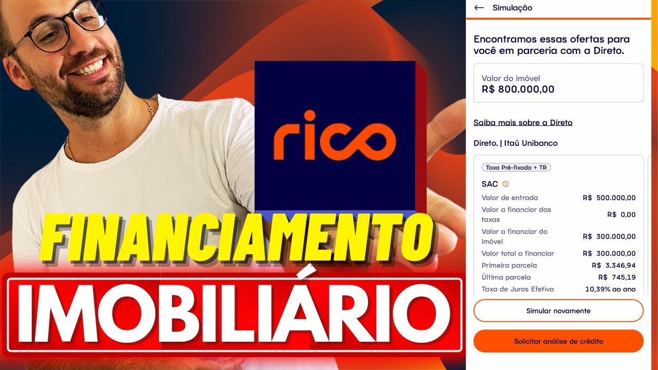 FINANCIAMENTO IMOBILIÁRIO do BANCO RICO - YouTube