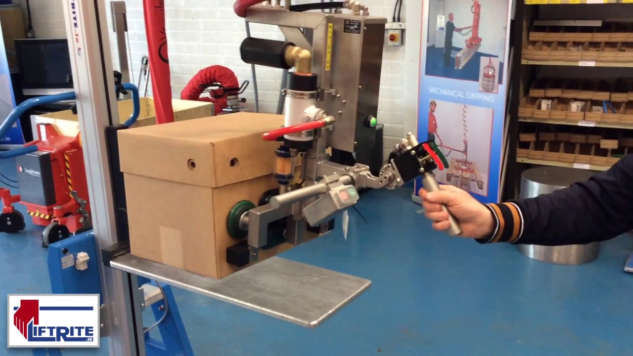Vacuum Gripper for Lifting Plastic & Carton Boxes from the Side | Lift ...