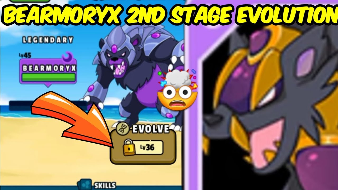 Bearmoryx 2nd stage evolution conform🤗|| Bearmorsus dynamon 🤯 in ...