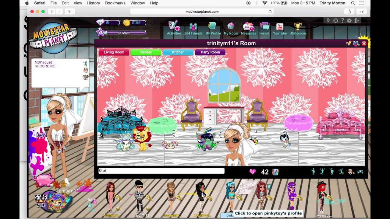 MSP How to drag your moviestar to the bottom of the screen - YouTube