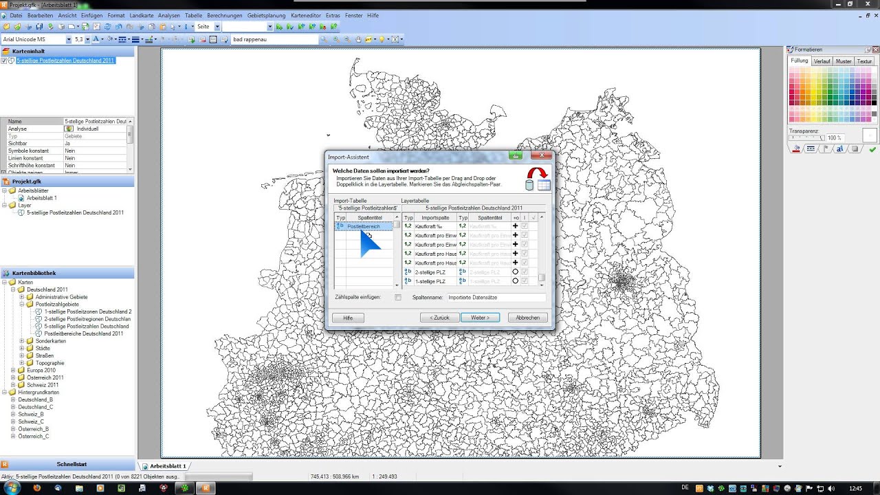 RegioGraph 2012 - Datenimport - YouTube