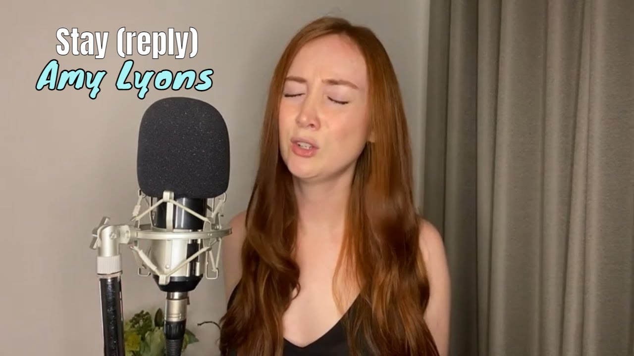 Stay - Kid Laroi X Justin Bieber (reply cover) by Amy Lyons - YouTube