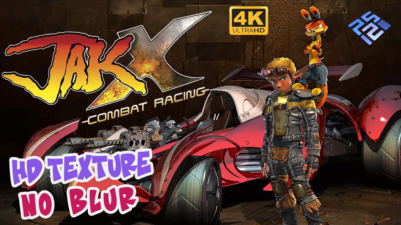 JAK X: COMBAT RACING | PS2 HD Texture + Patch No Blur 60 FPS Widescreen ...