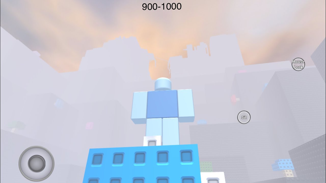 ROBLOX 1000M STEEP STEPS WALKTHROUGH! - YouTube