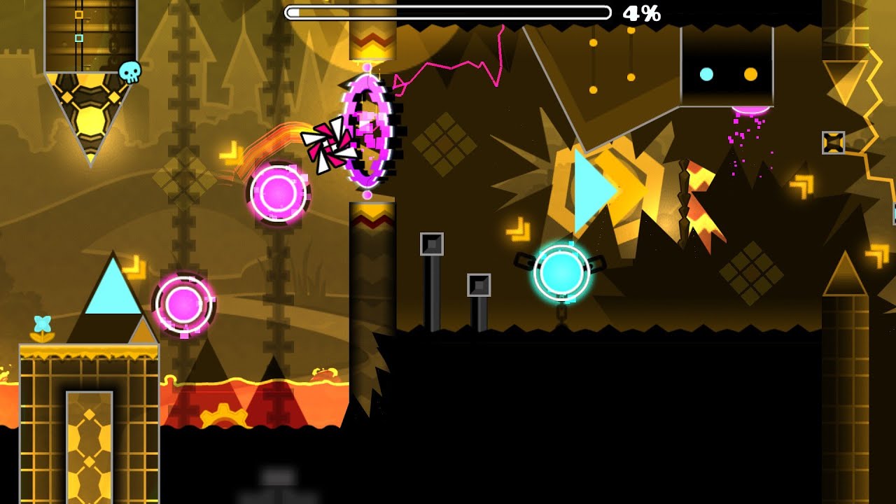 Magma Force (Easy Demon) Preview Geometry Dash - YouTube