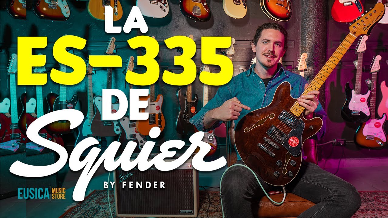 La ÚNICA guitarra Semi-hueca de Fender fabricada hoy en día ...