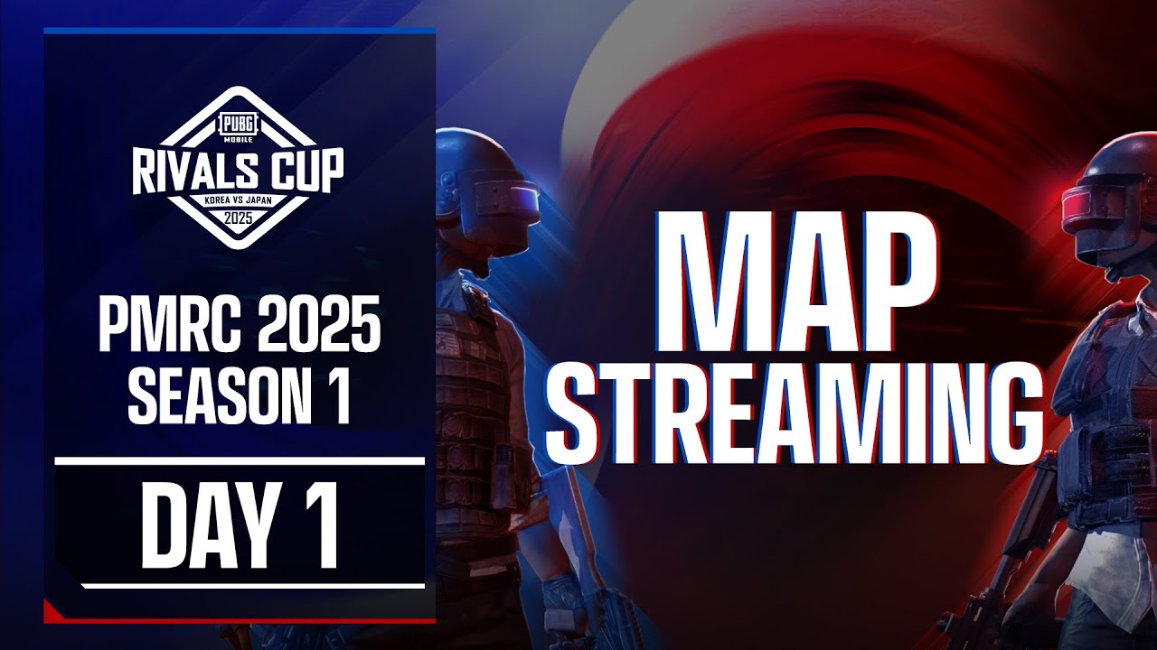 [MAP] PMRC 2025 S1 : KR vs JP DAY 1 (06.14) l 배틀그라운드 모바일 - YouTube