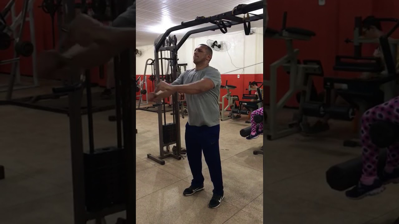 Peitoral maior Cross cruzado - YouTube