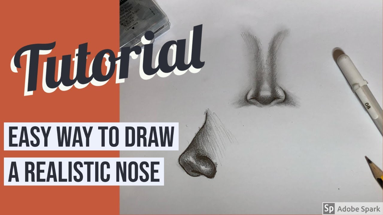 How To Draw A Realistic Nose - Dos And Don'Ts - YouTube