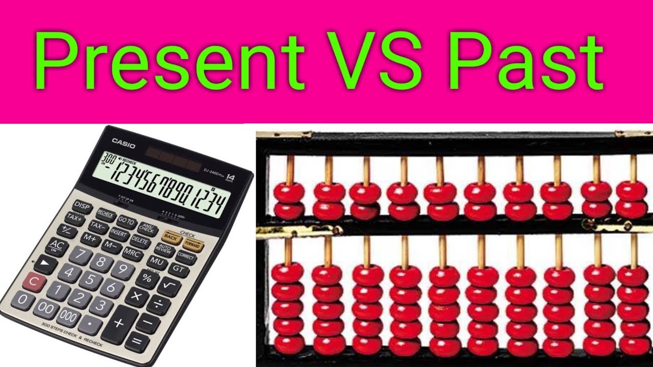 Past technology vs present technology. - YouTube