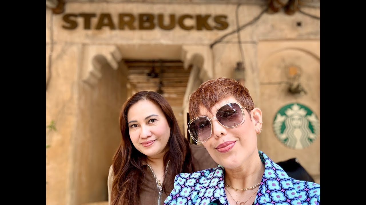 Al Seef Starbucks with @Krisadventuretravelvlog - YouTube