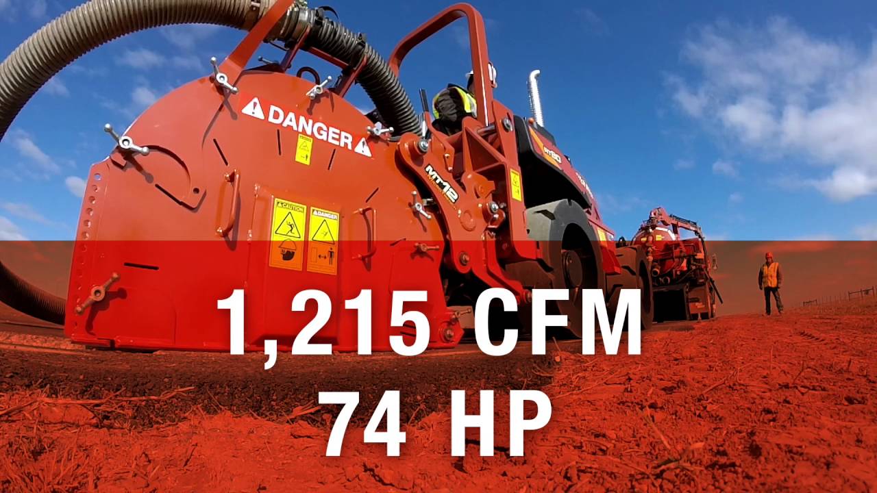 The Ditch Witch MT12 MicroTrencher: Faster, Cleaner, Better - YouTube