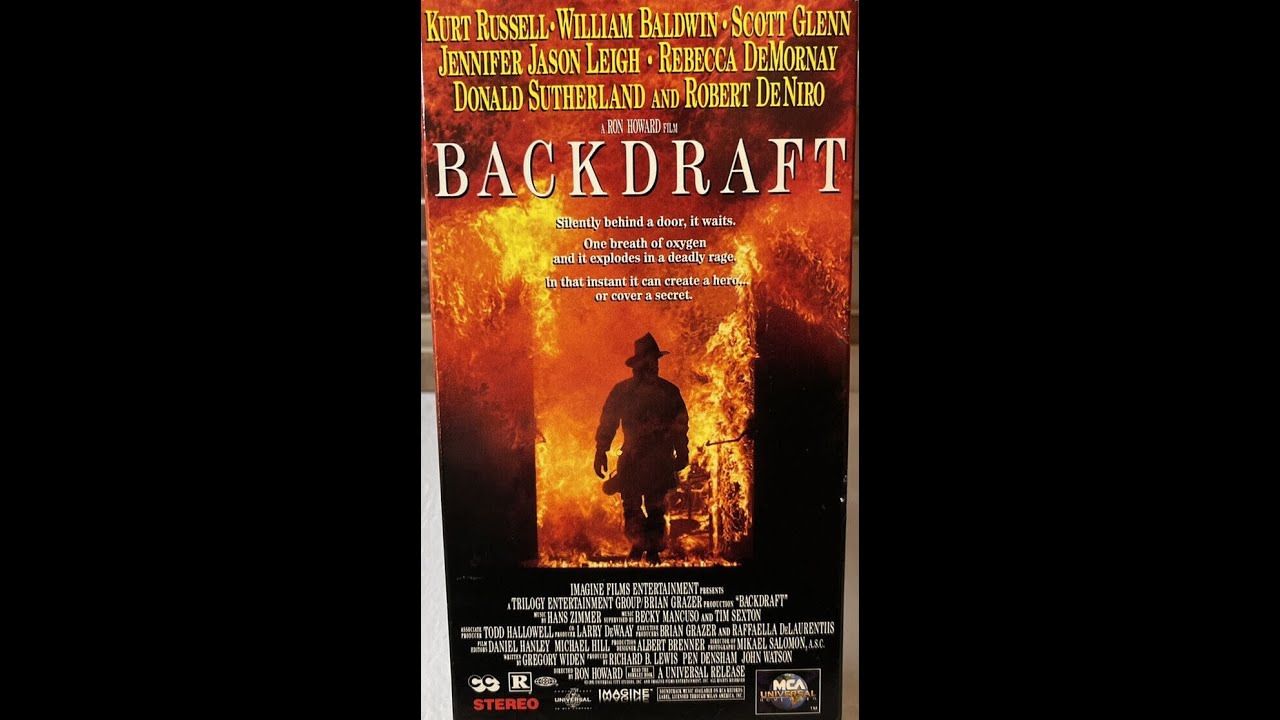 Opening To Backdraft (1991) (1997) (Re-Print) VHS - YouTube