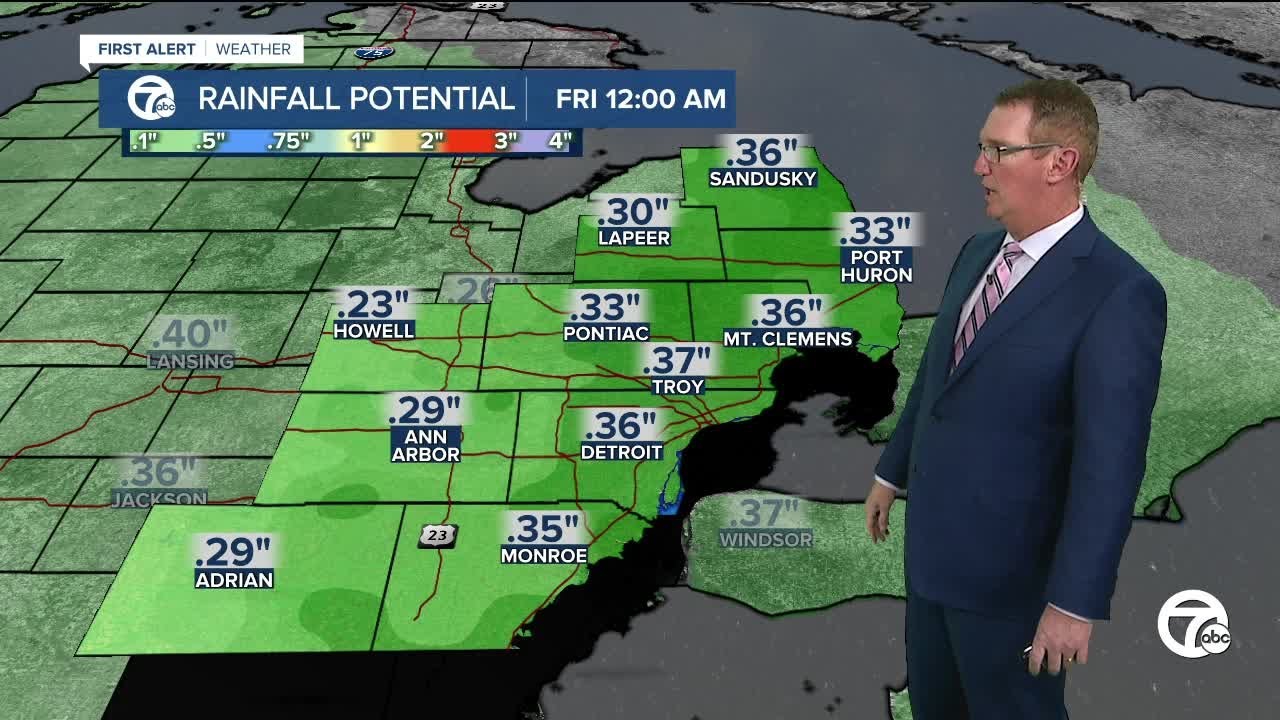 Next rain starts Wednesday overnight - YouTube