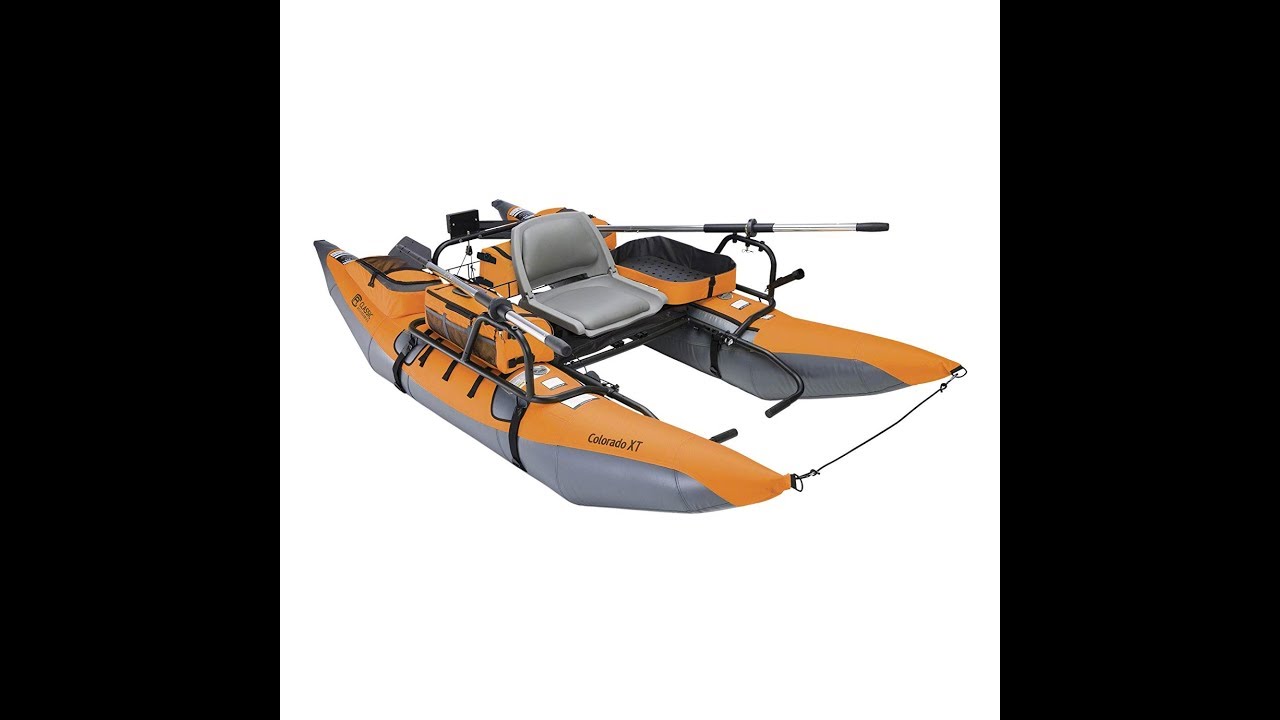 PONTOON BOAT Classic Accessories Colorado XT Inflatable With Transport ...