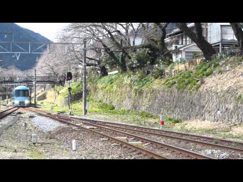 60000形MSE【御殿場線試運転】山北駅通過　NO1