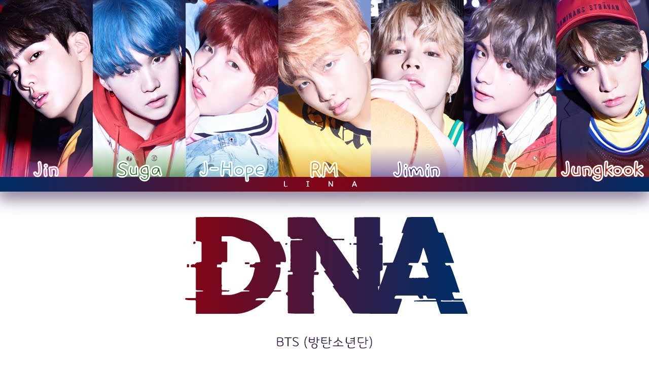 BTS (방탄소년단) - DNA (Color Coded Lyrics Eng/Rom/Han/가사) - YouTube