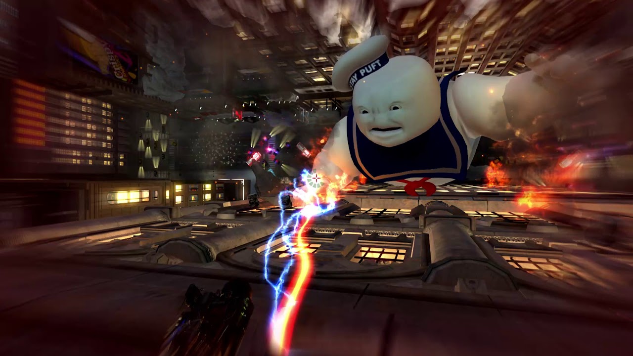 Melting stay puft marshmallo man! :GhostBusters the video Game ...