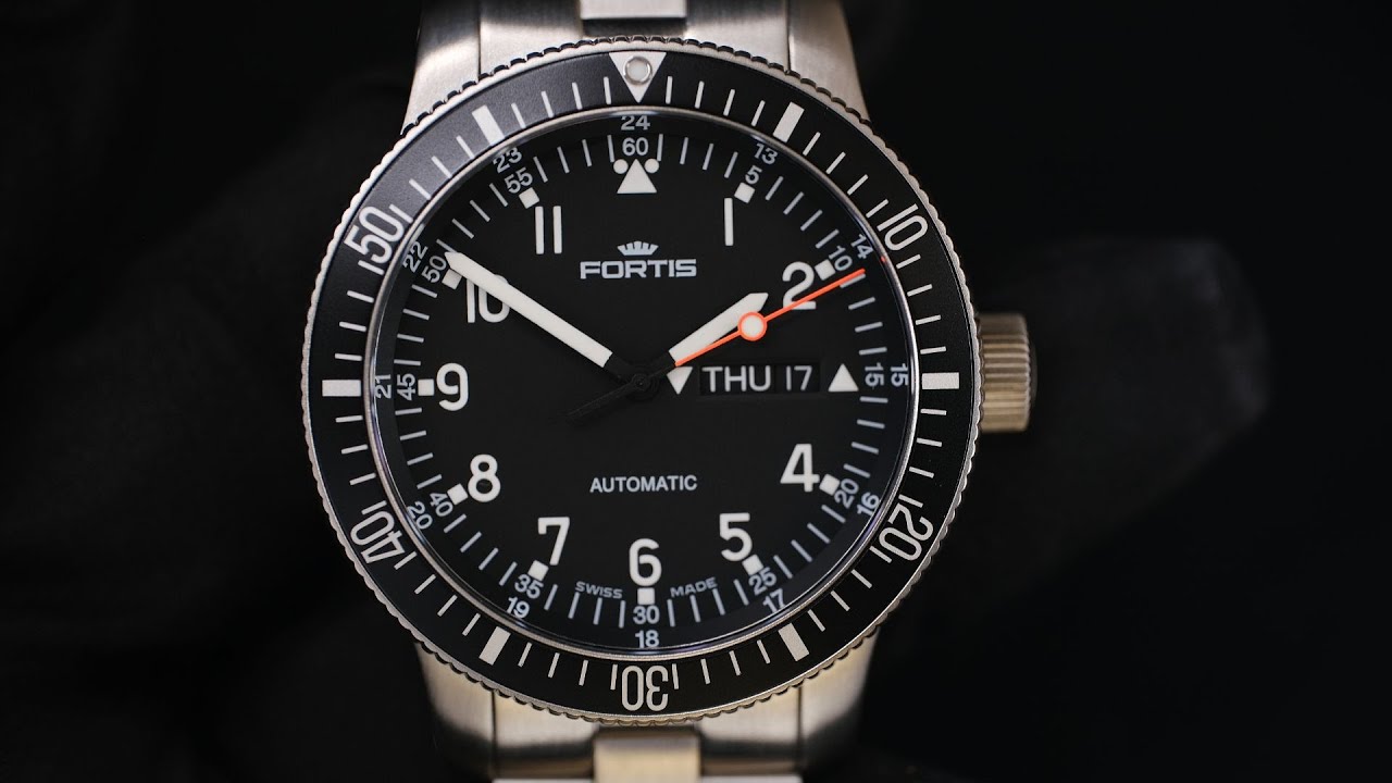 Fortis B-42 Official Cosmonauts 647-10-11-M | Unboxing - YouTube