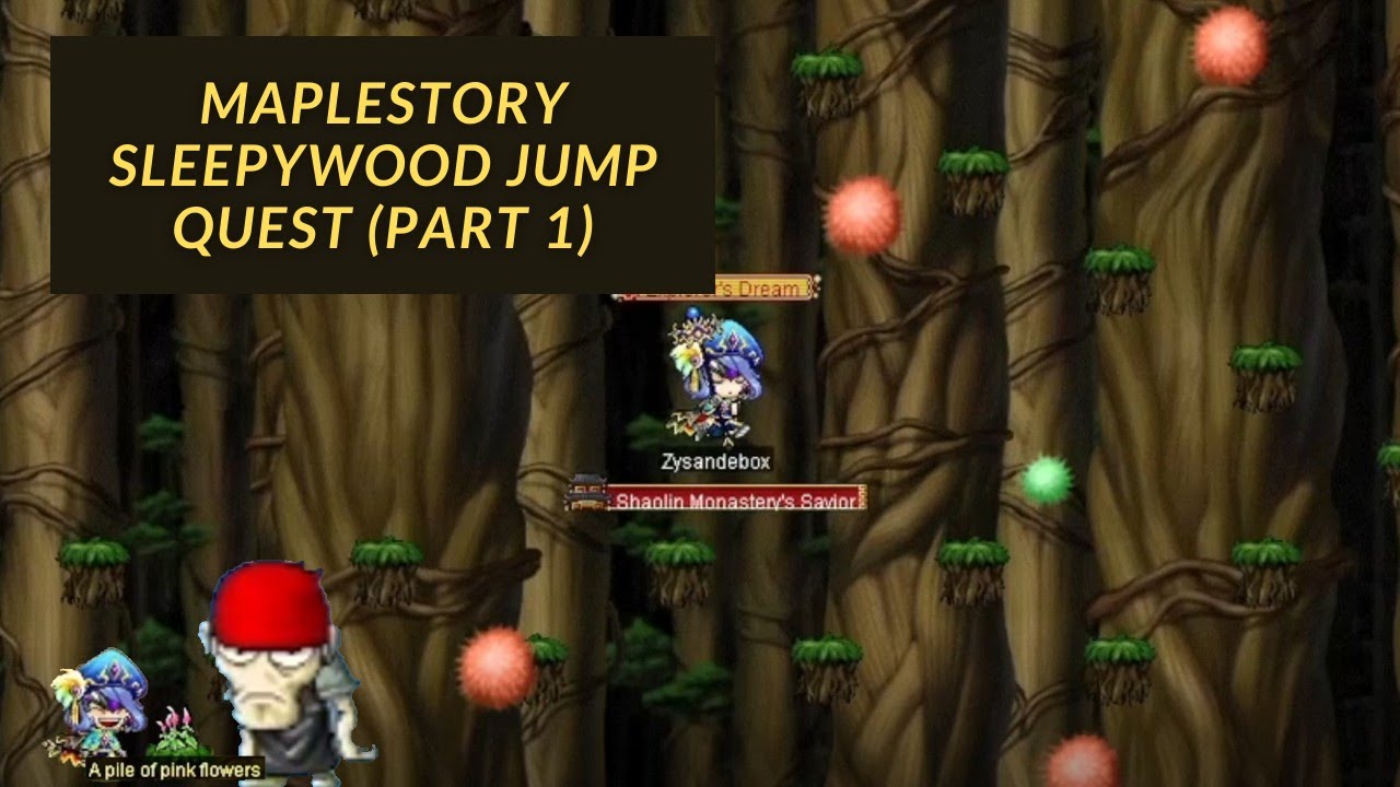 Maplestory - I am now an expert at this | Sleepywood Jump Quest Part 1 ...
