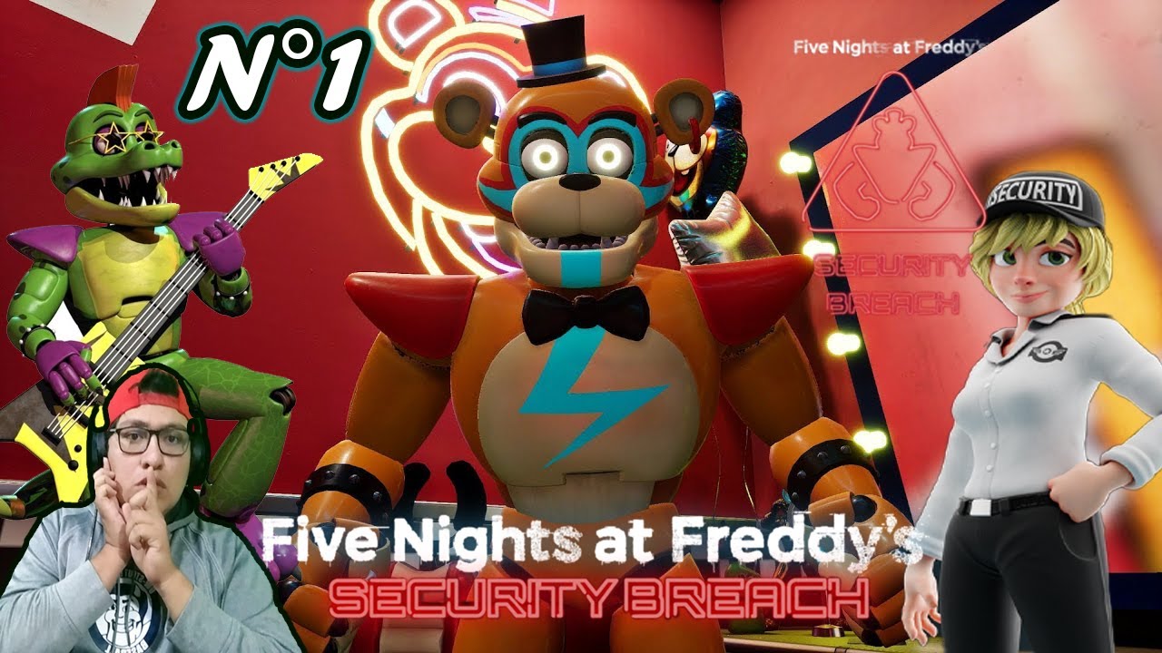 ESCAPANDO DE PIZZA PLEX | Five Nights at Freddy's: Security Breach en ...