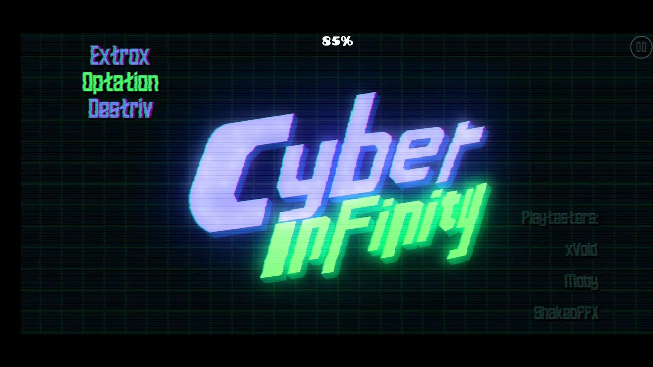 CYBER INFINITY By: Extrox / Geometry Dash - YouTube