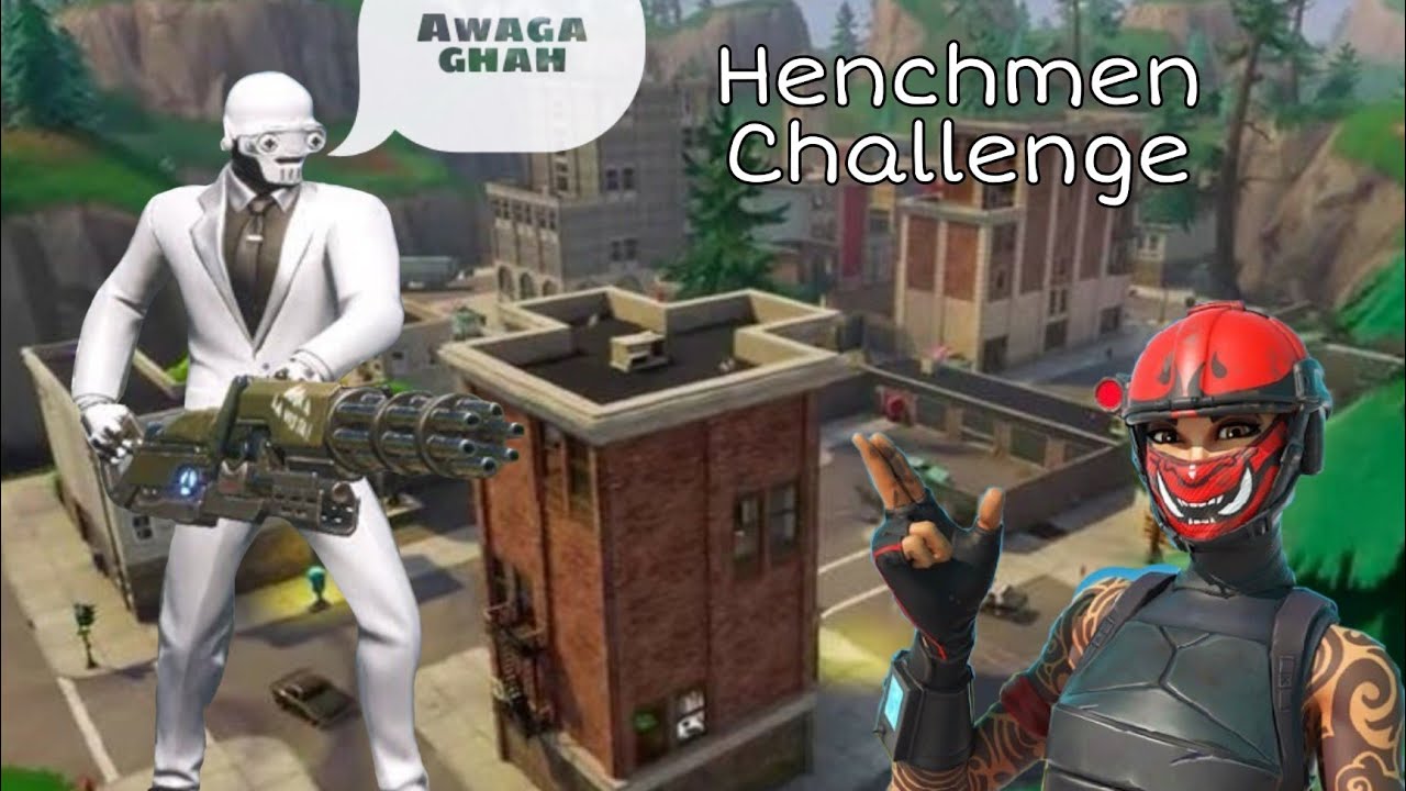 Becoming a henchman in fortnite - YouTube