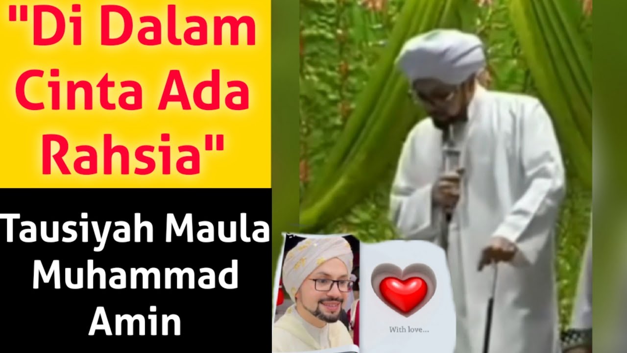 Bila Maula Berbicara Tentang Cinta ☺️ | Tausiyah Maula Muhammad Amin ...
