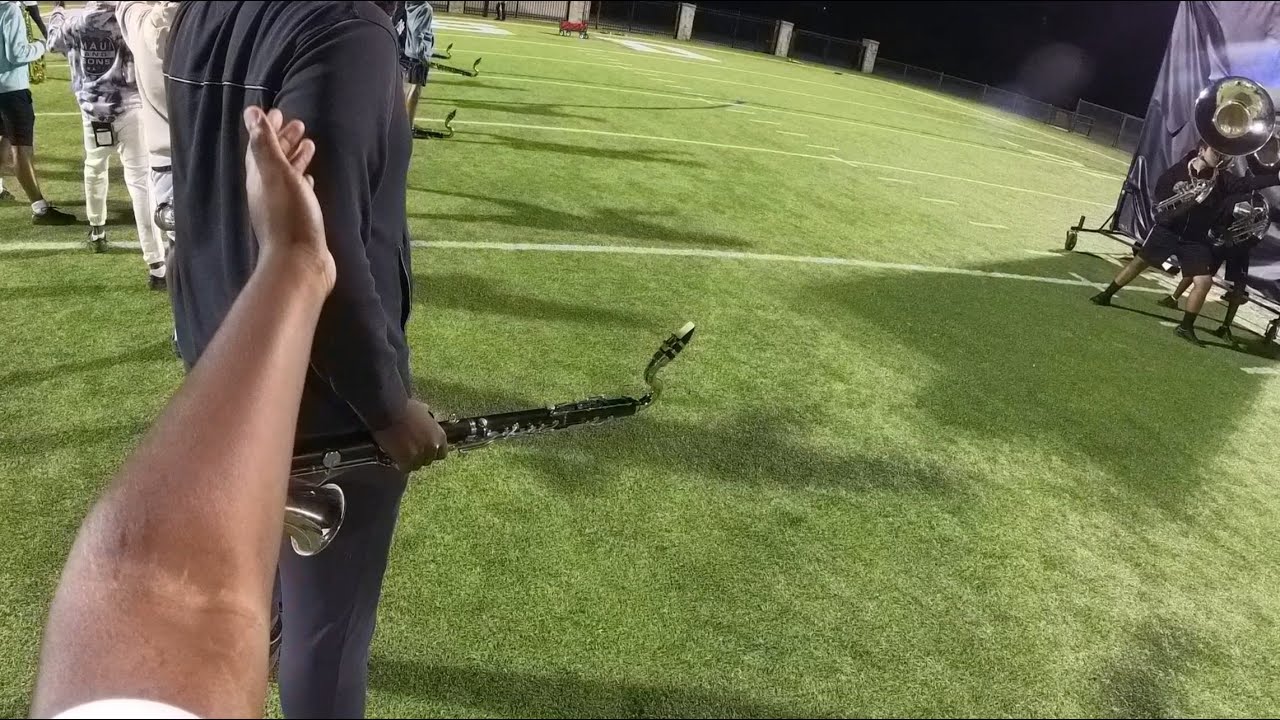 Lake Ridge High School Marching Band 23-24 Bass Clarinet Headcam ...