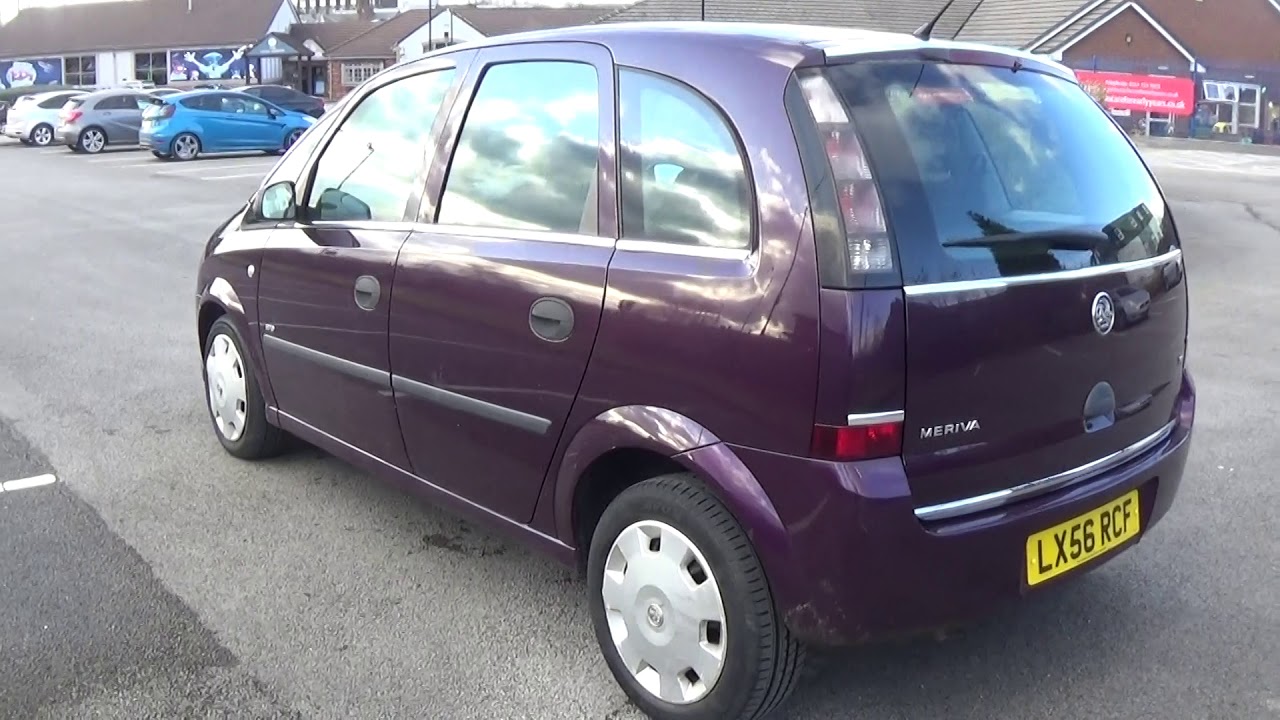 MERIVA 1 6I 16V LIFE EASYTRONIC PURPLE 001 - YouTube