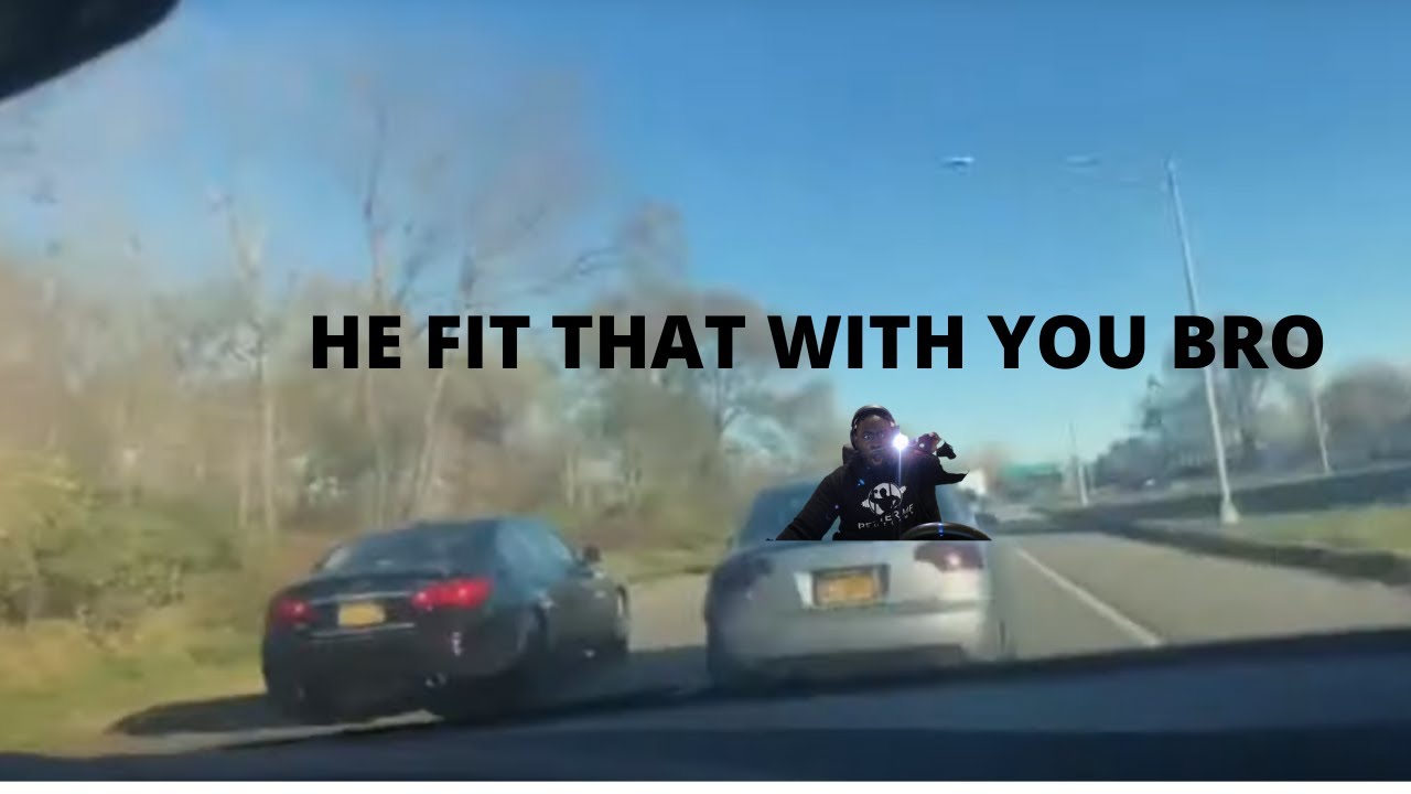 ANGRY BMW YELLING AT DRIVER THAT CANT FIT - YouTube