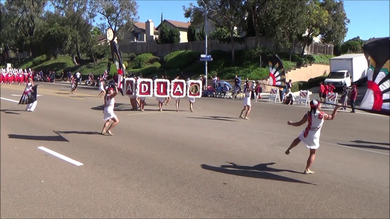 Arcadia High School Apache Marching Band at the 2019 Mt. Carmel ...