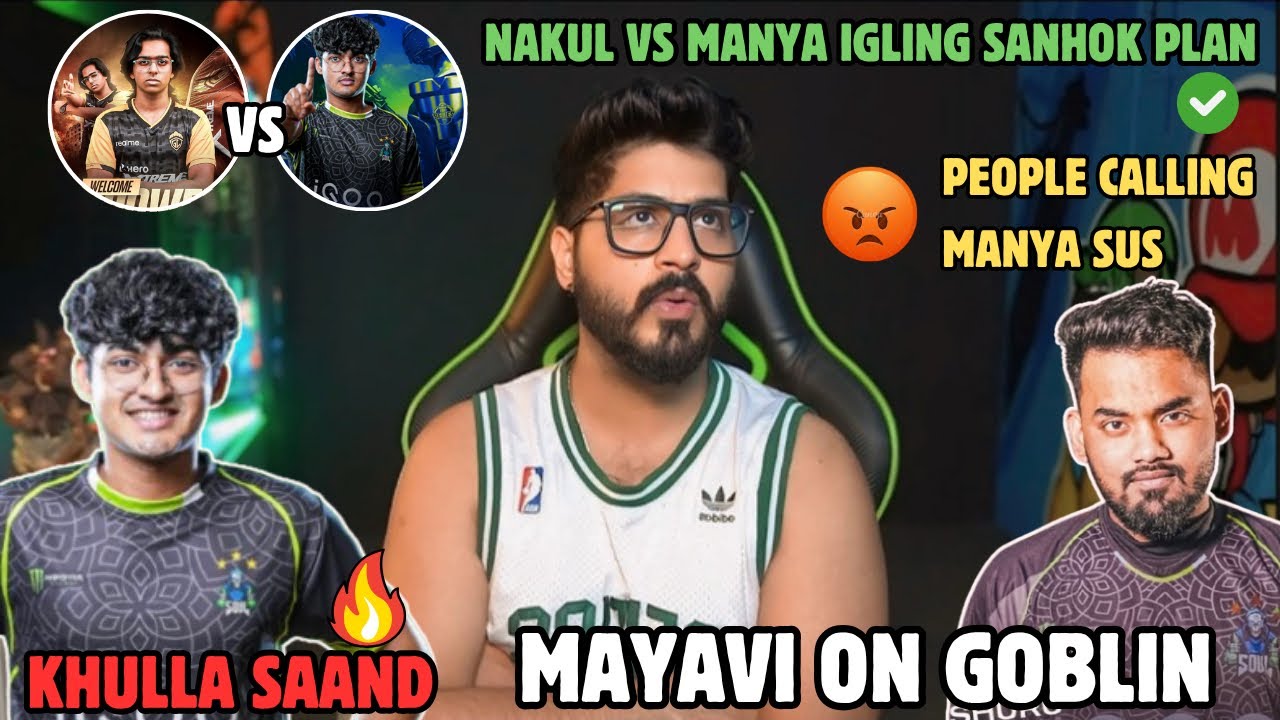 MAYAVI ON GOBLIN🚀PEOPLE CALLING MANYA SUS😵‍💫MANYA VS NAKUL IGLING MANYA ...
