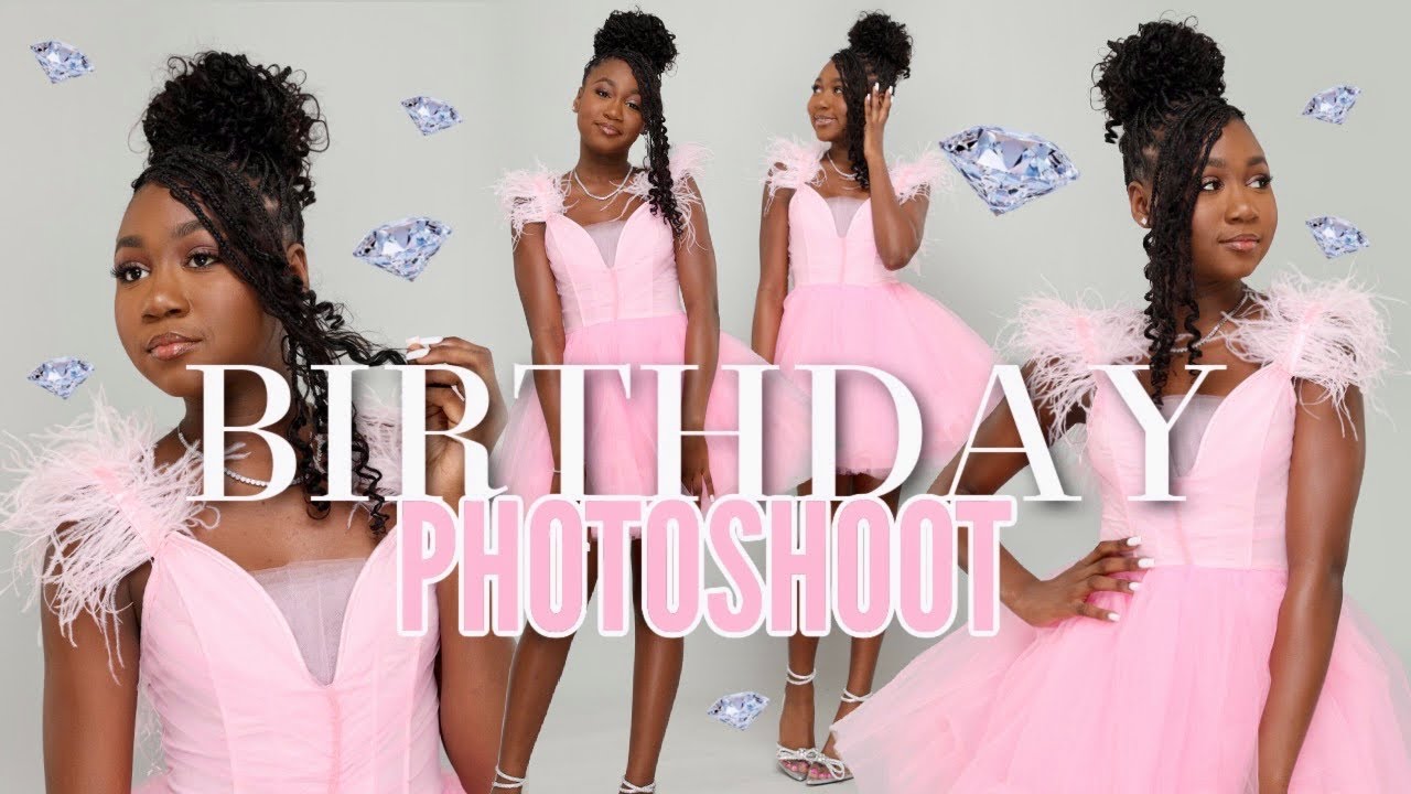 BTS OF KARISSA'S 13TH BIRTHDAY PHOTOSHOOT - YouTube