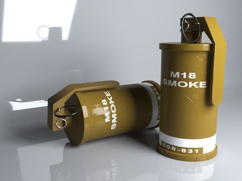 Modeling a PUBG smoke grenade | 3D modeling for beginners - YouTube