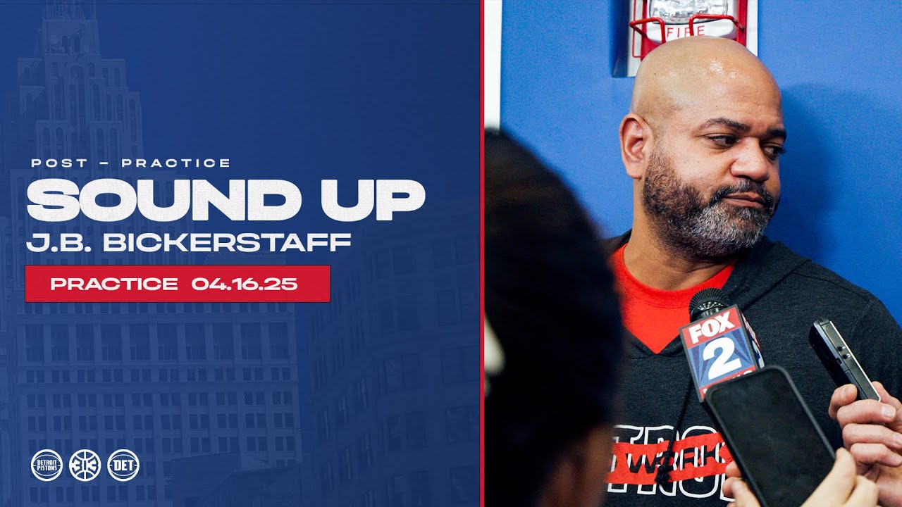 J.B. Bickerstaff Speaks Following Practice - YouTube