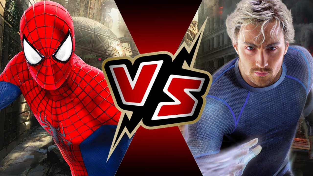 Quicksilver Vs Spiderman