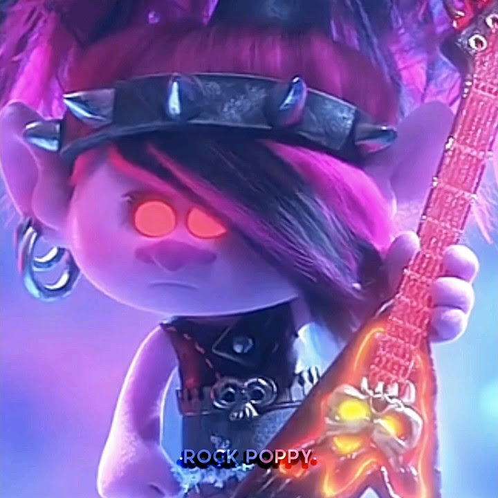 Tourners dans le vide Poppy rock zombie #trolls #trolls2 #edit #dreamworkstrolls #poppy - YouTube