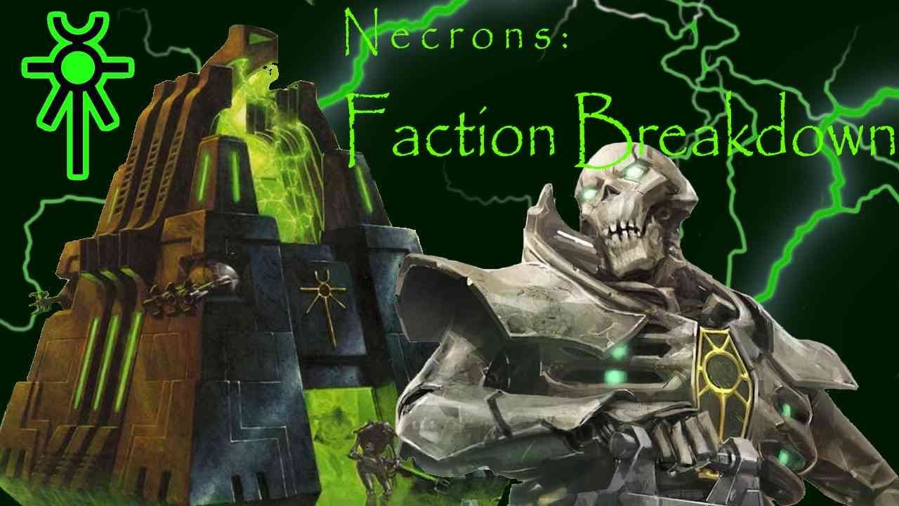 Dawn of War Soulstorm Pro Necron Overview - YouTube