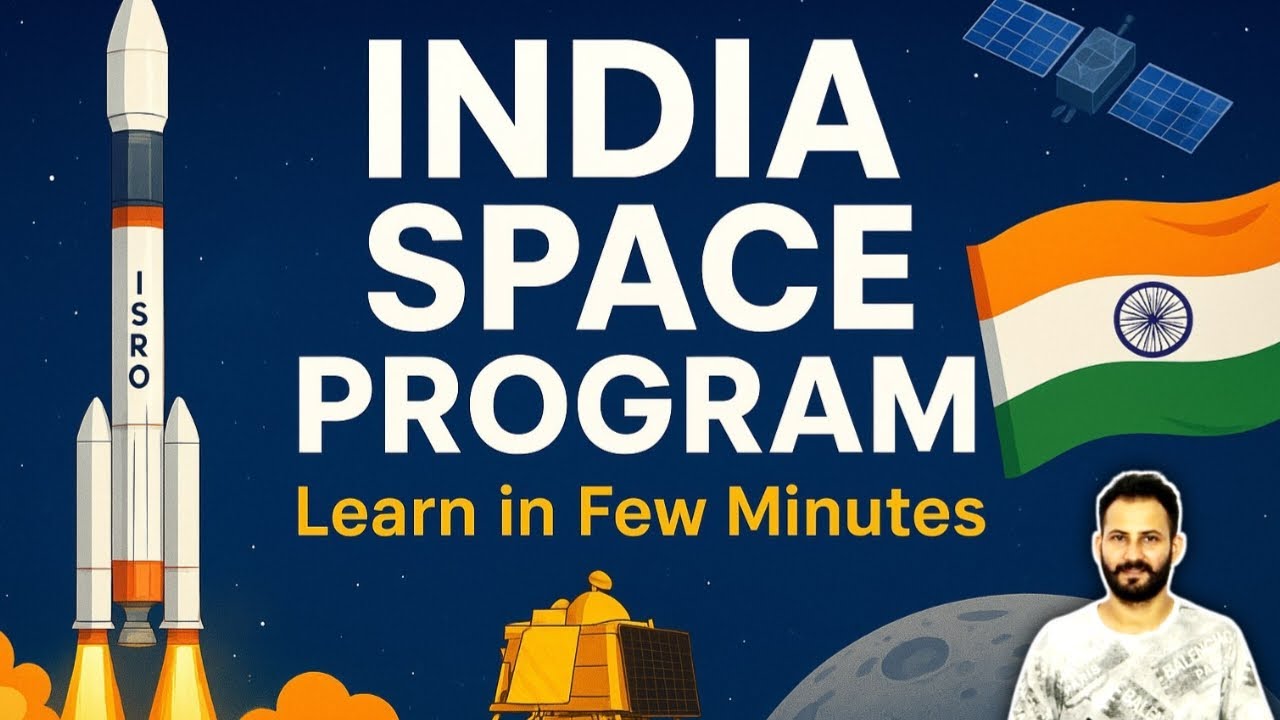 India’s Space Program Explained in Just a Few Minutes! JKSSB LAB ...