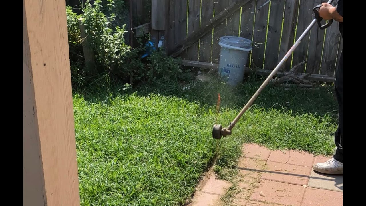 (SATISFYING) lawn Mowing ASMR | MOWING THE BACKYARD (CREATED TO SHOW ...