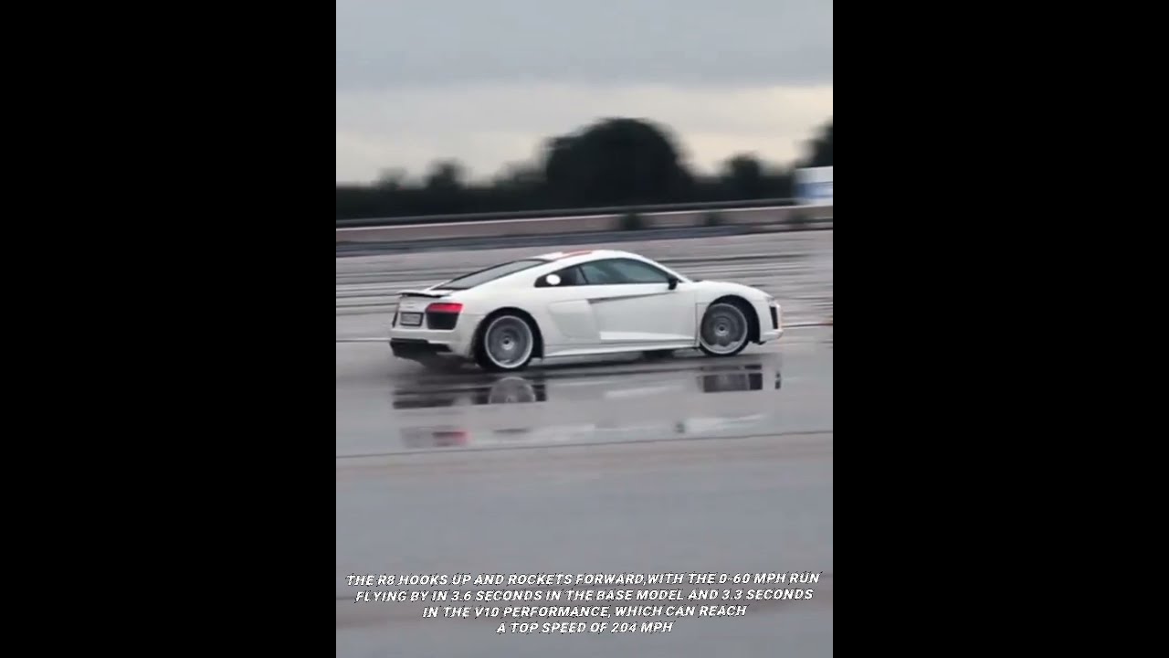 Model x vs audi r8 store