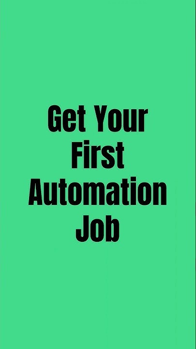 PLC Programmers Get Your First Job - YouTube