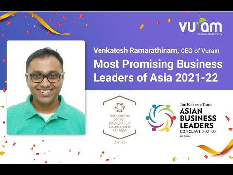 Venkatesh Ramarathinam, CEO of WNS Vuram: Most Promising Business ...