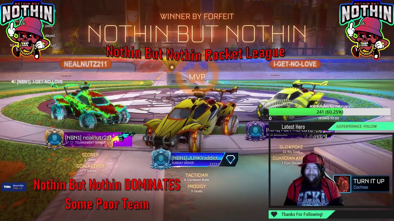 Rocket League | Nothin But Nothin DOMINATES some poor team in Rocket ...